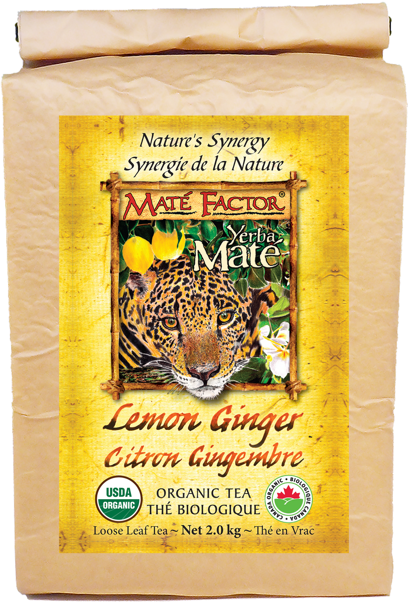Lemon Ginger Yerba Maté 2 kg Loose Leaf - Organic – Maté Factor