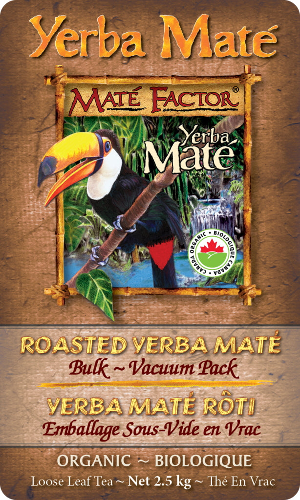 Roasted Yerba Maté 2.5 Kg Loose Tea - Organic – Maté Factor